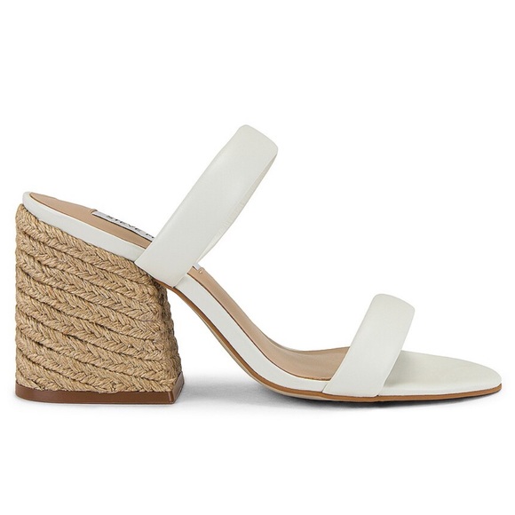 Steve Madden | Shoes | Revolve Steve Madden Marcella Mule White Straps ...